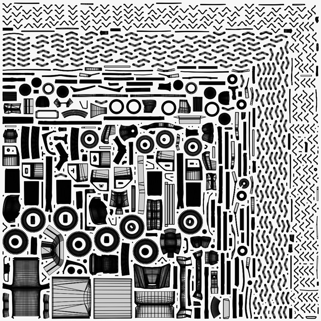 Black Matte Trophy Truck Model - TurboSquid 2290083