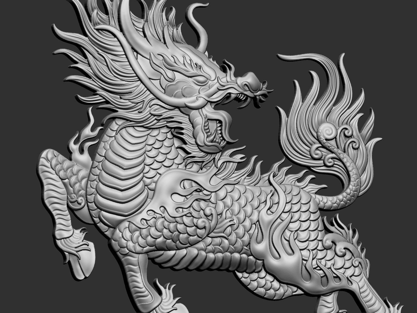 3D Kylin - TurboSquid 2178341