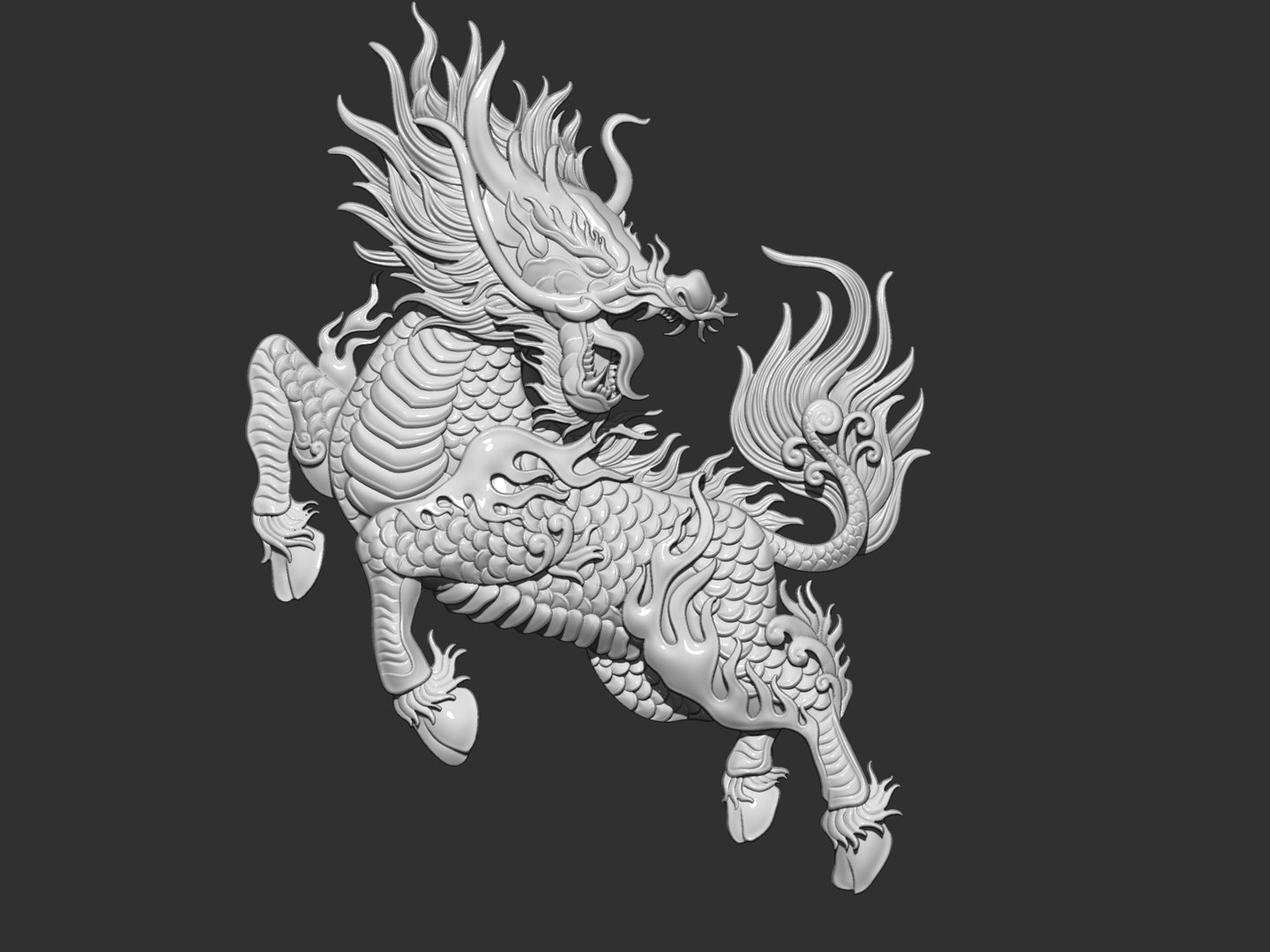 3D Kylin - TurboSquid 2178341