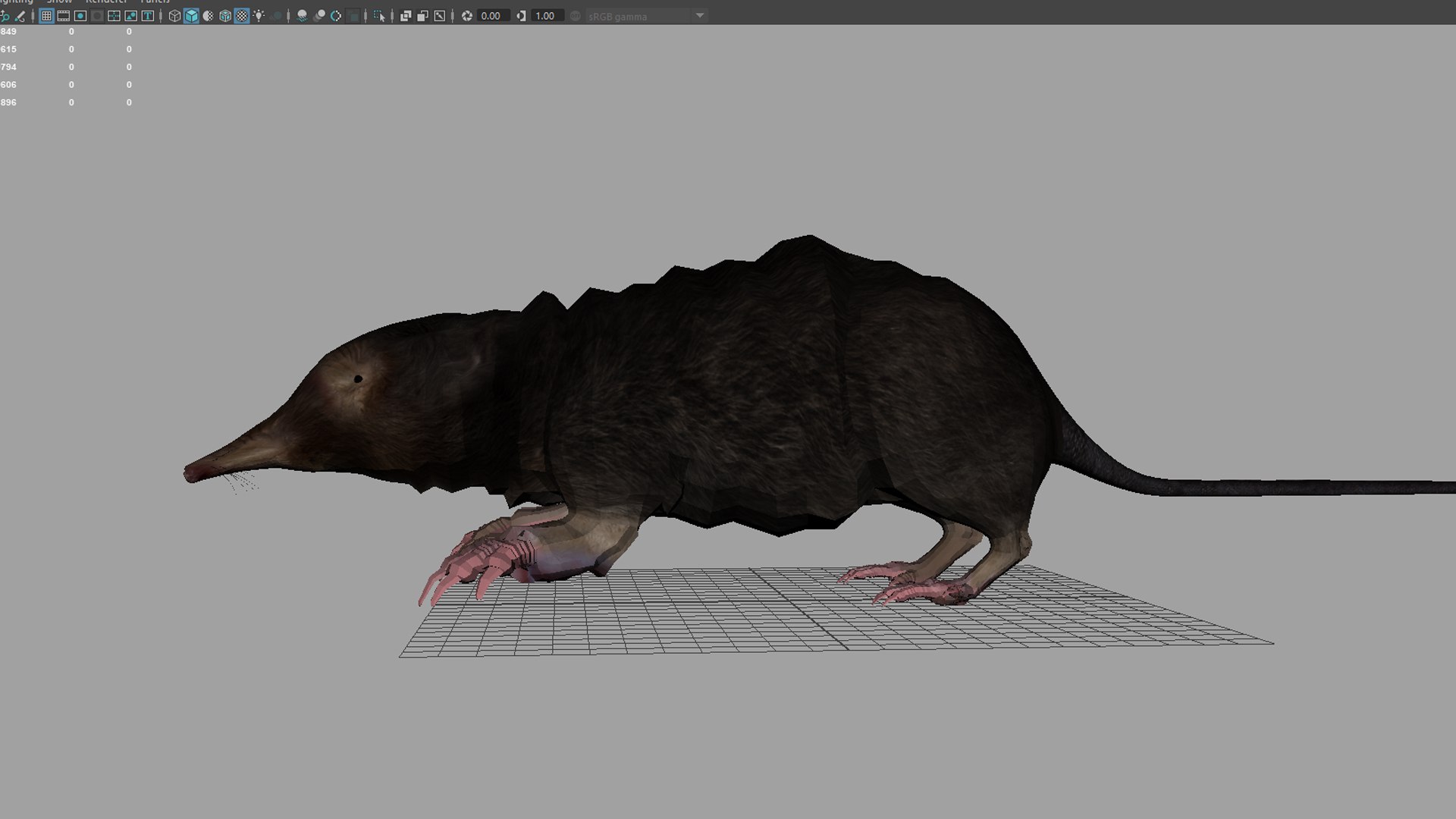 Mole 3D - TurboSquid 1749148