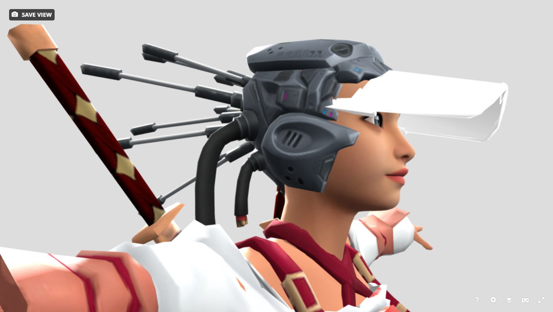 3D Game model fighter girl - TurboSquid 1922153