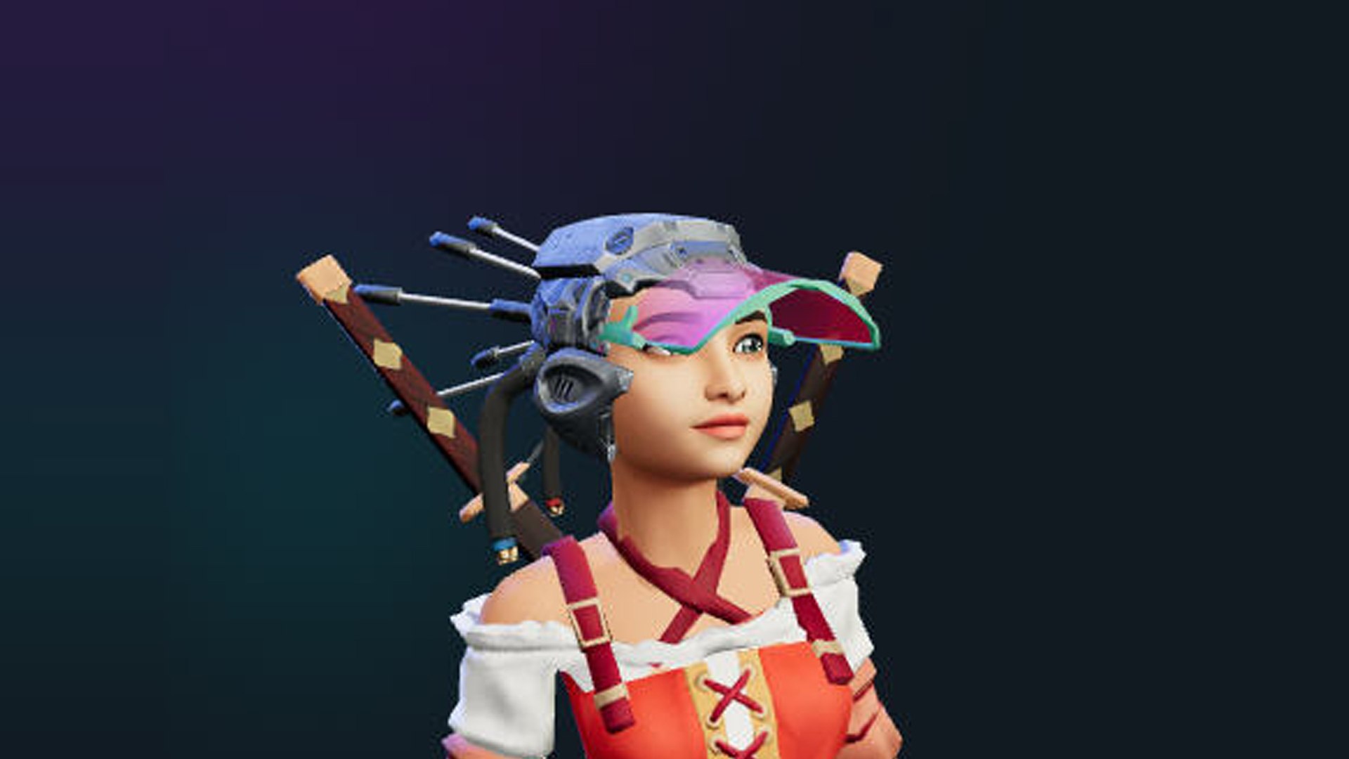 3D Game model fighter girl - TurboSquid 1922153