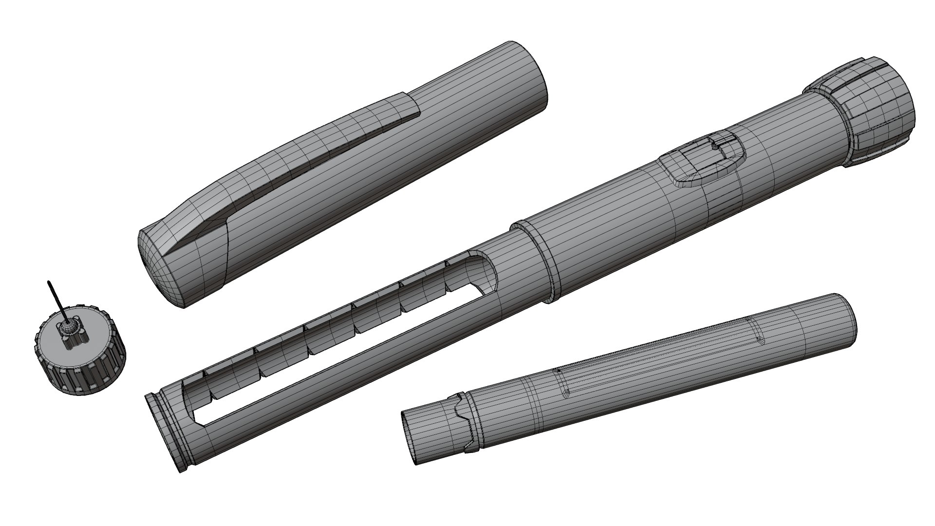 Insulin Pen 3D model - TurboSquid 1953547