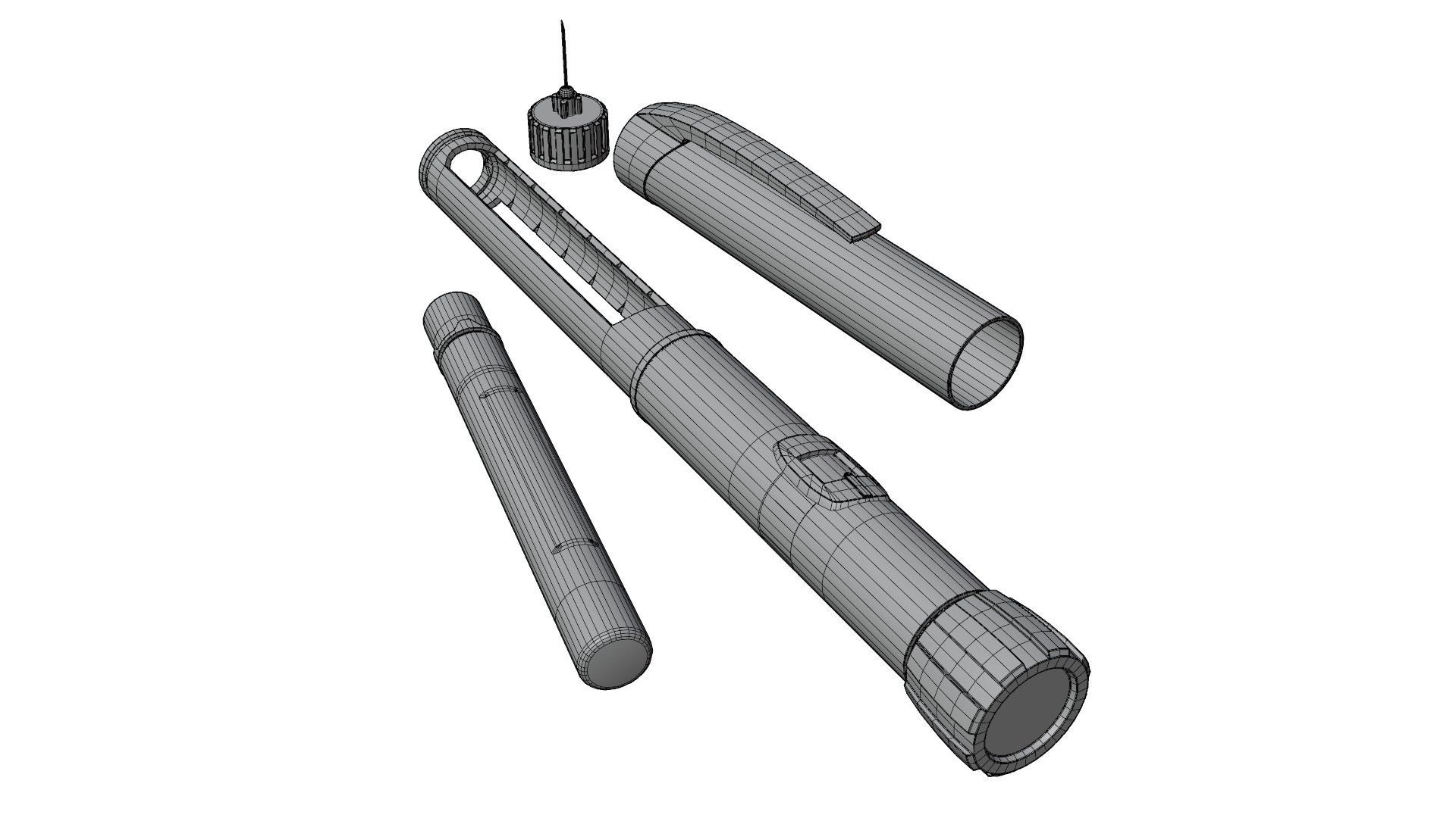Insulin Pen 3D model - TurboSquid 1953547