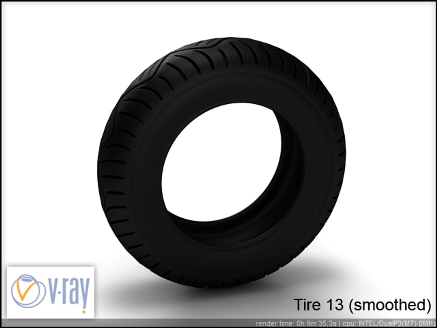 Tire 13 3d Model