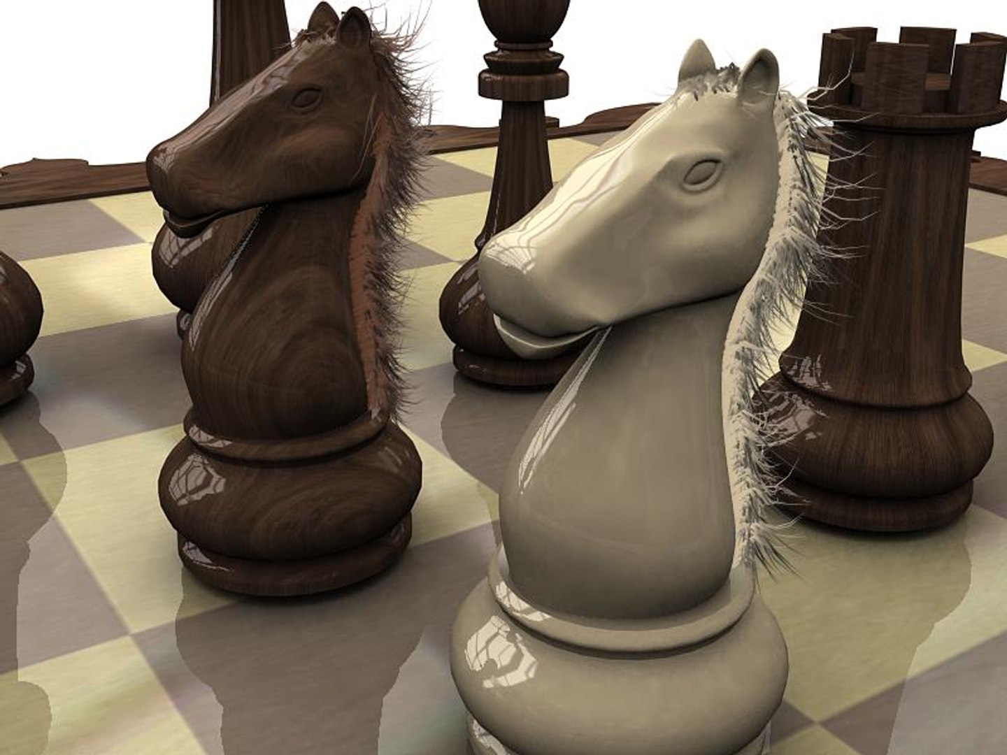 3ds Max Chess Set