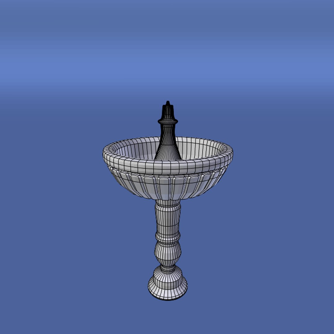 Fountain Fount Water Dxf