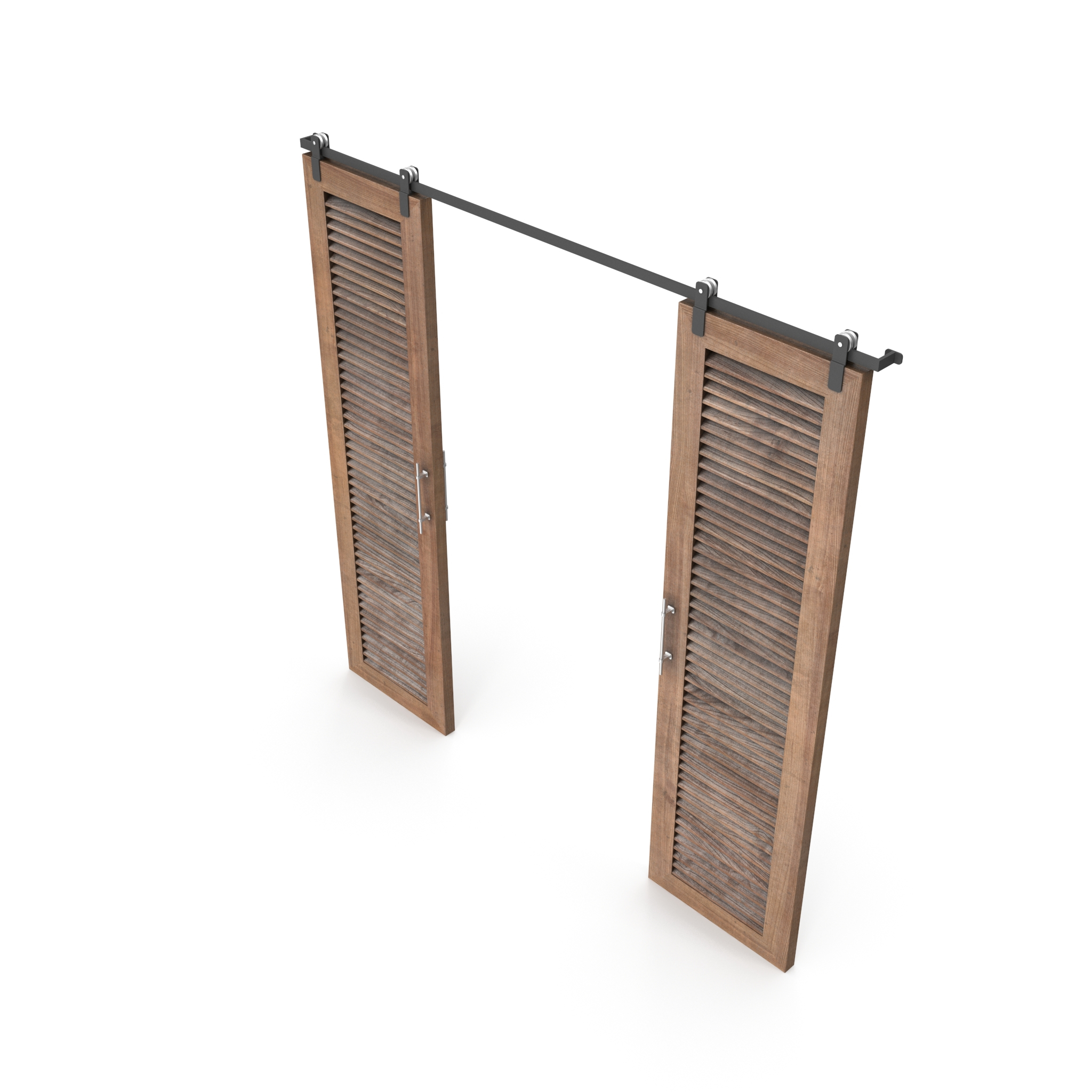 Sliding door 3D model - TurboSquid 1750931