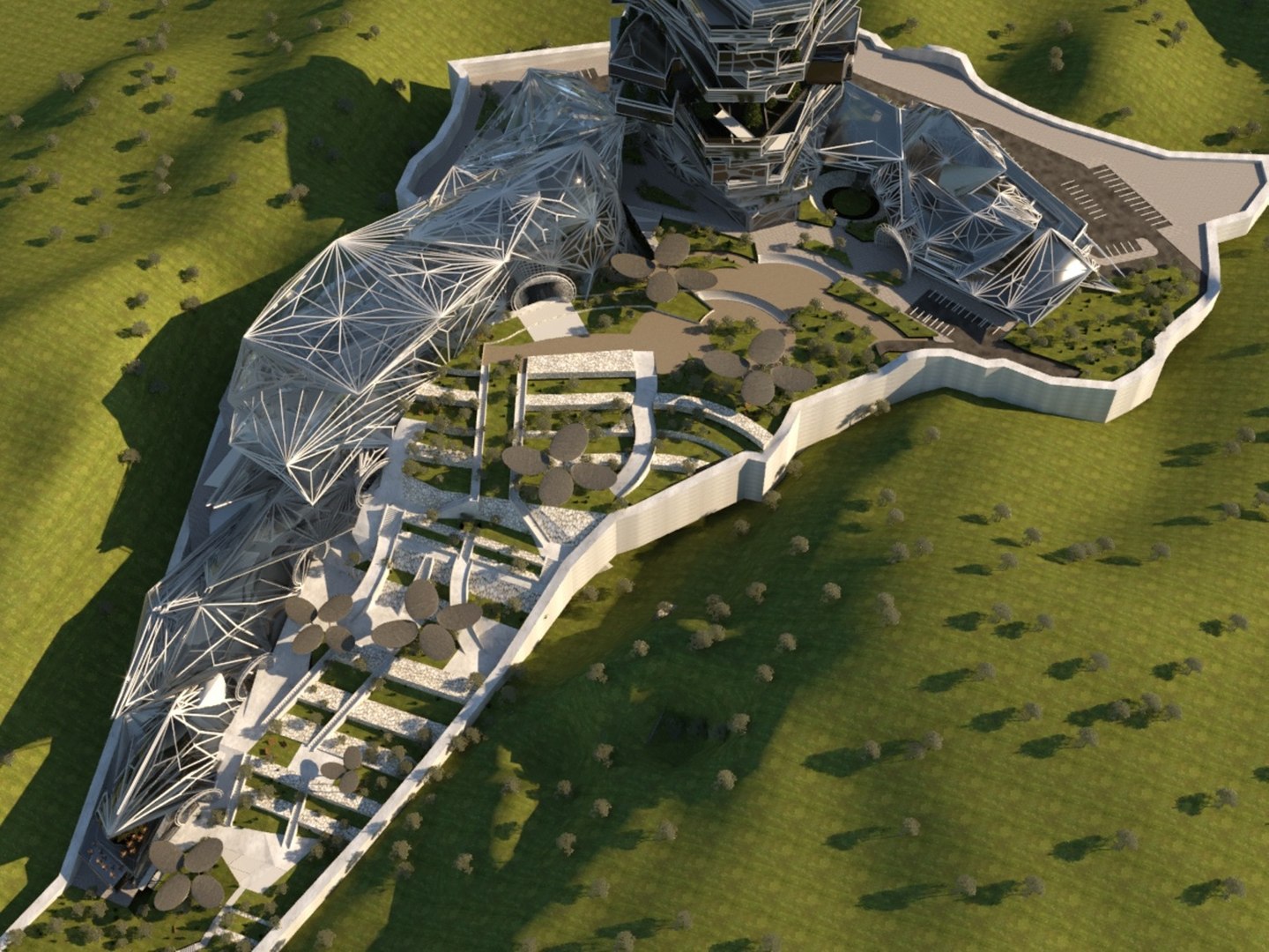 Future Building 3D Model - TurboSquid 2144778