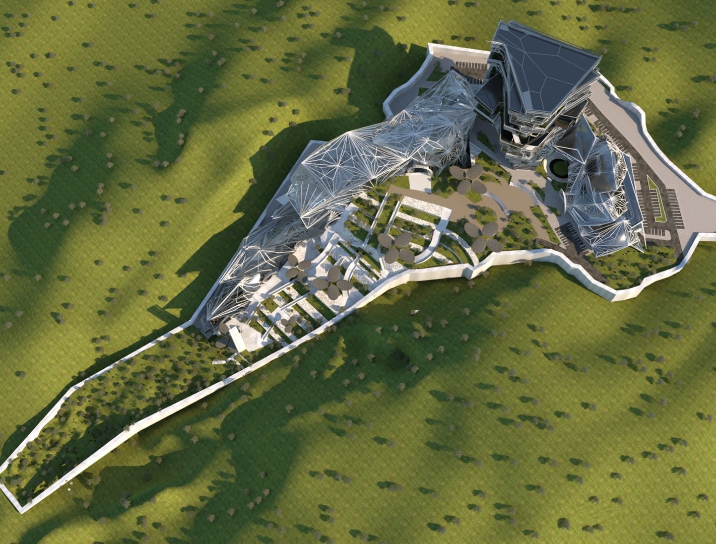 Future Building 3D Model - TurboSquid 2144778