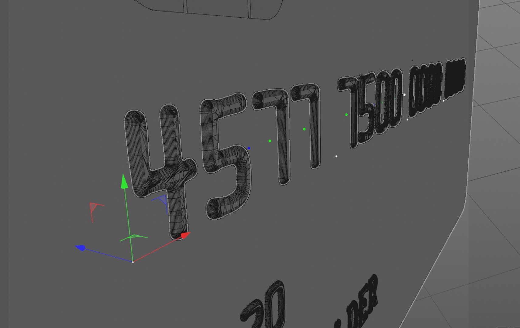 3D Model Credit Card - TurboSquid 1394067