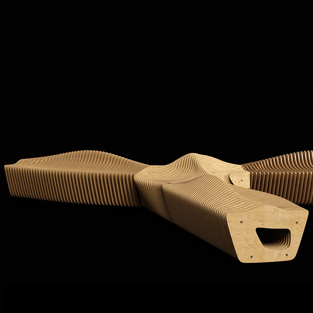 Parametric Bench 3D - TurboSquid 1337506