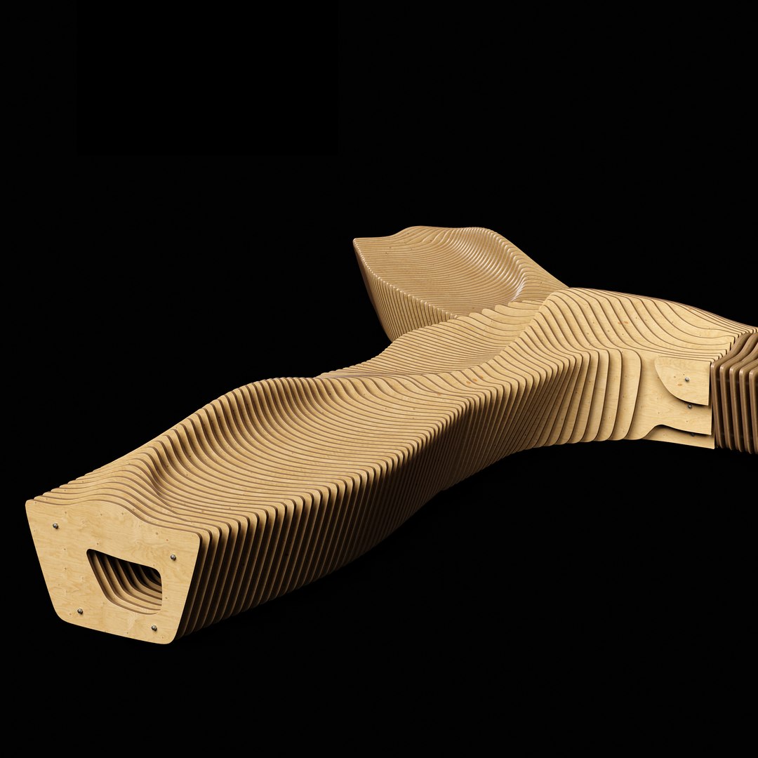 Parametric Bench 3D - TurboSquid 1337506