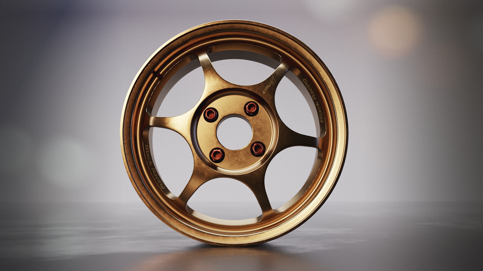 Game-ready Black Racing PRO N1 3D Model - TurboSquid 1827770