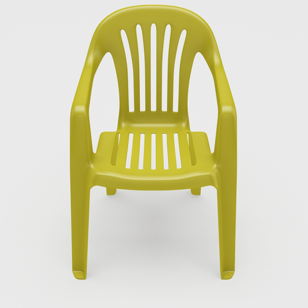 3d monobloc chair 1
