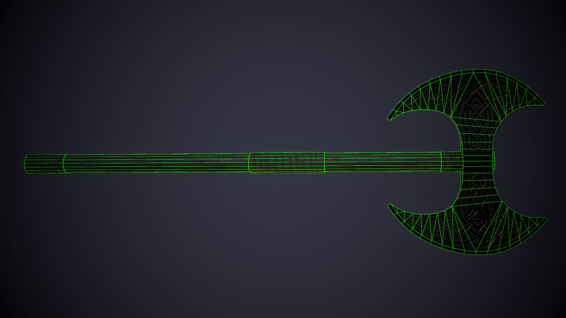 3D Model Celtic Axe - TurboSquid 1272552