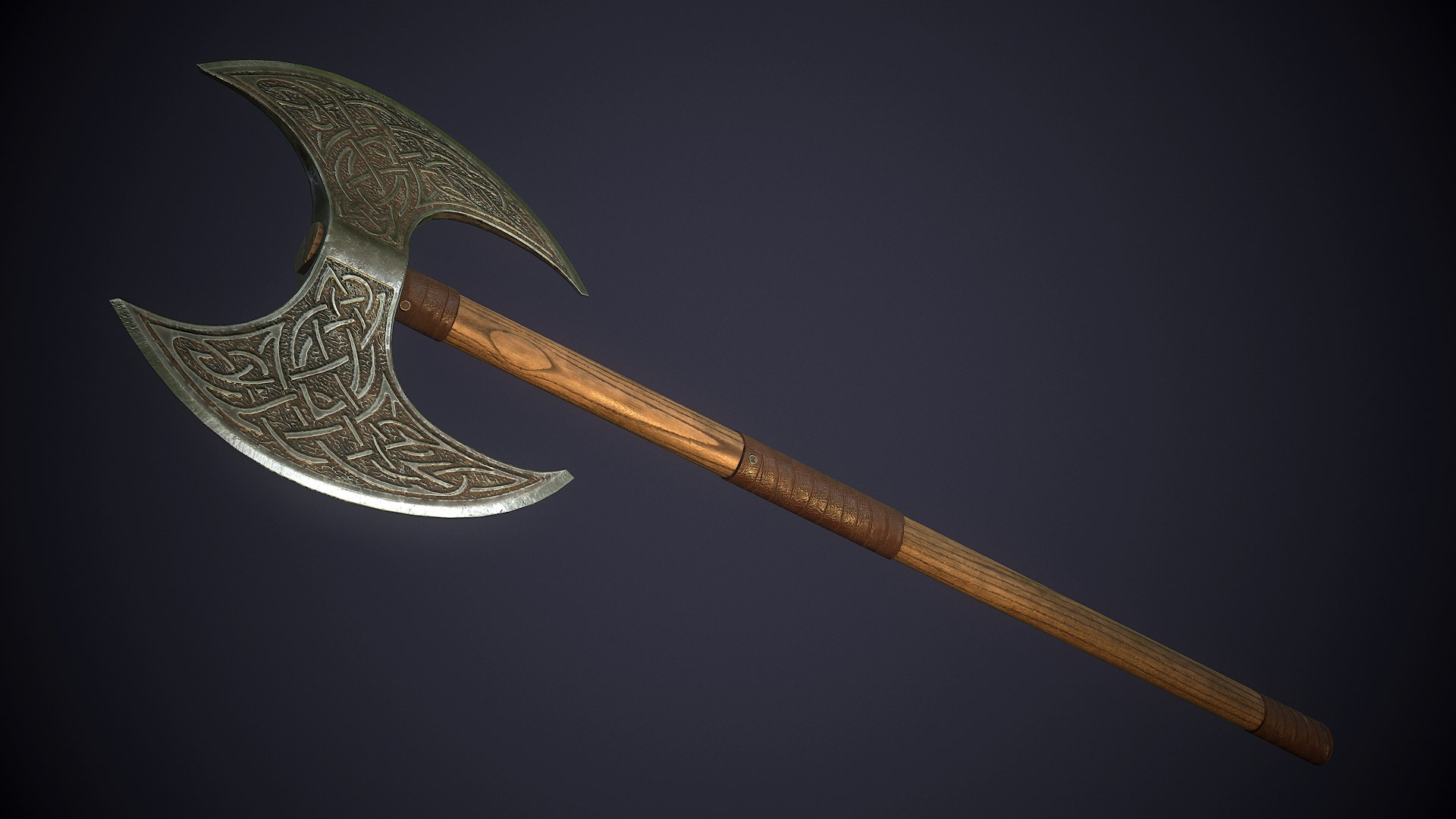 3D Model Celtic Axe - TurboSquid 1272552