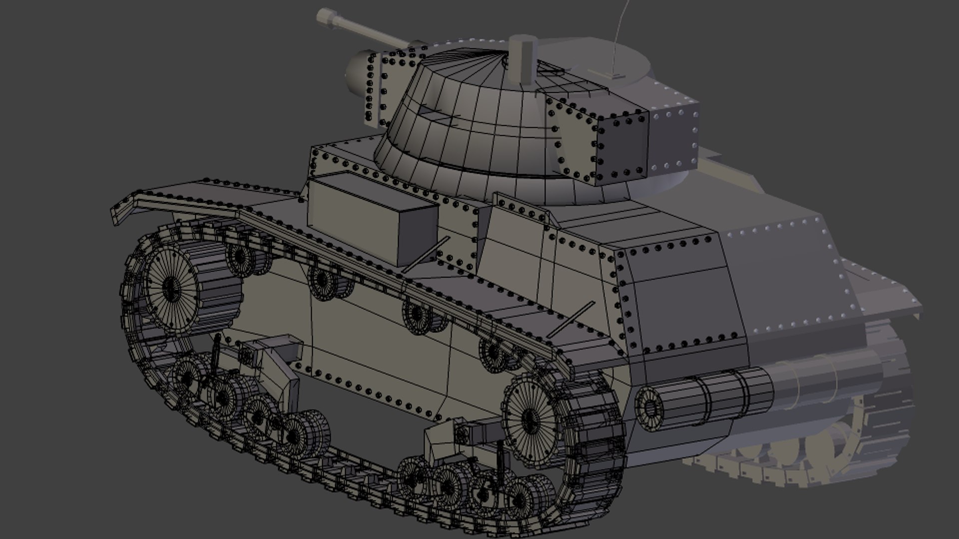maya 7tp polish light tank