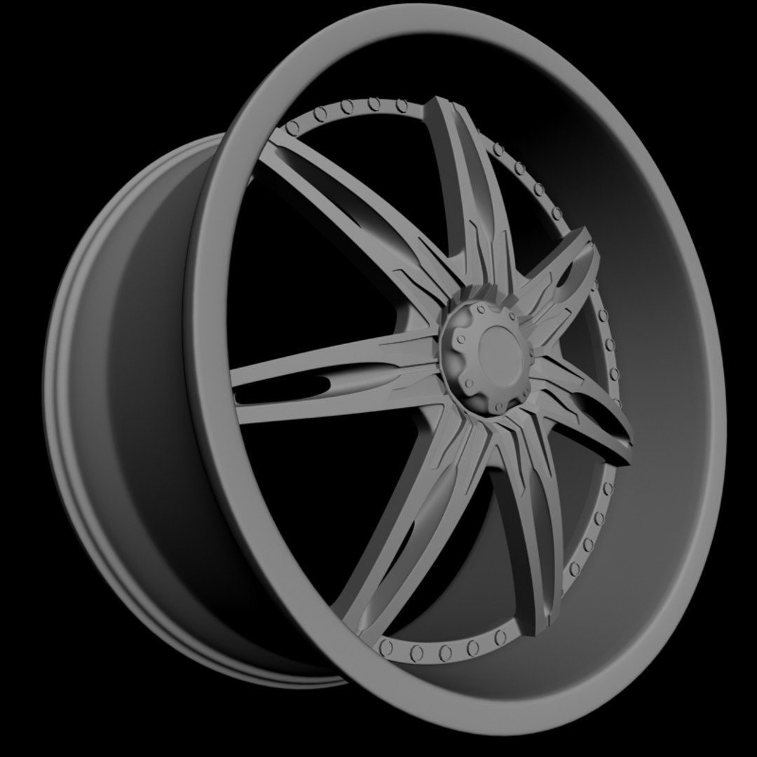 3d Black Ice Rims