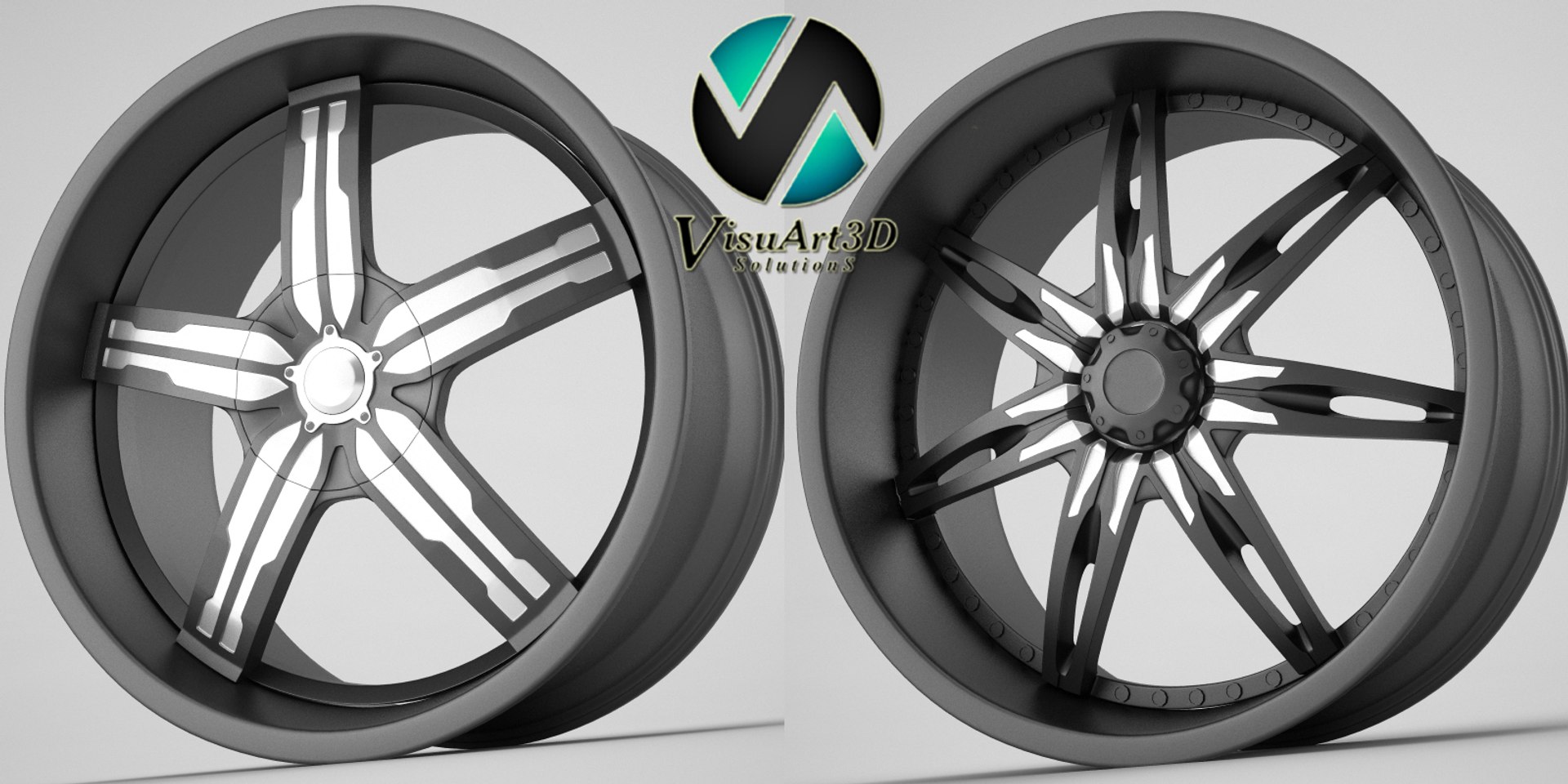3d Black Ice Rims