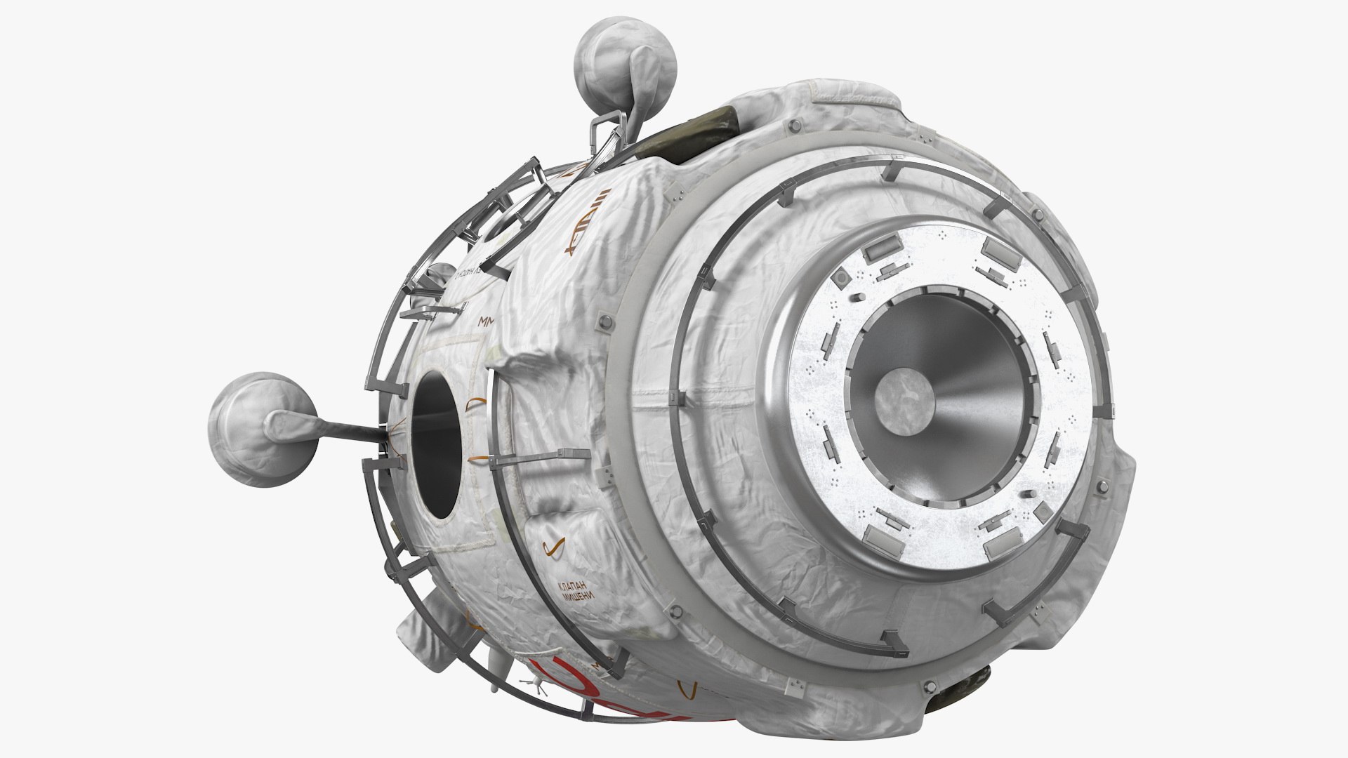3D model iss module pirs docking - TurboSquid 1619048