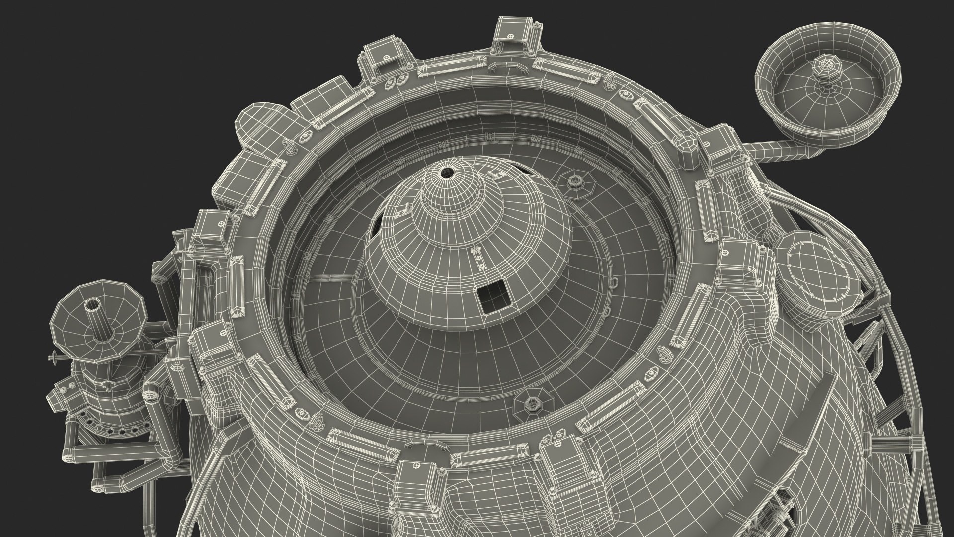 3D model iss module pirs docking - TurboSquid 1619048