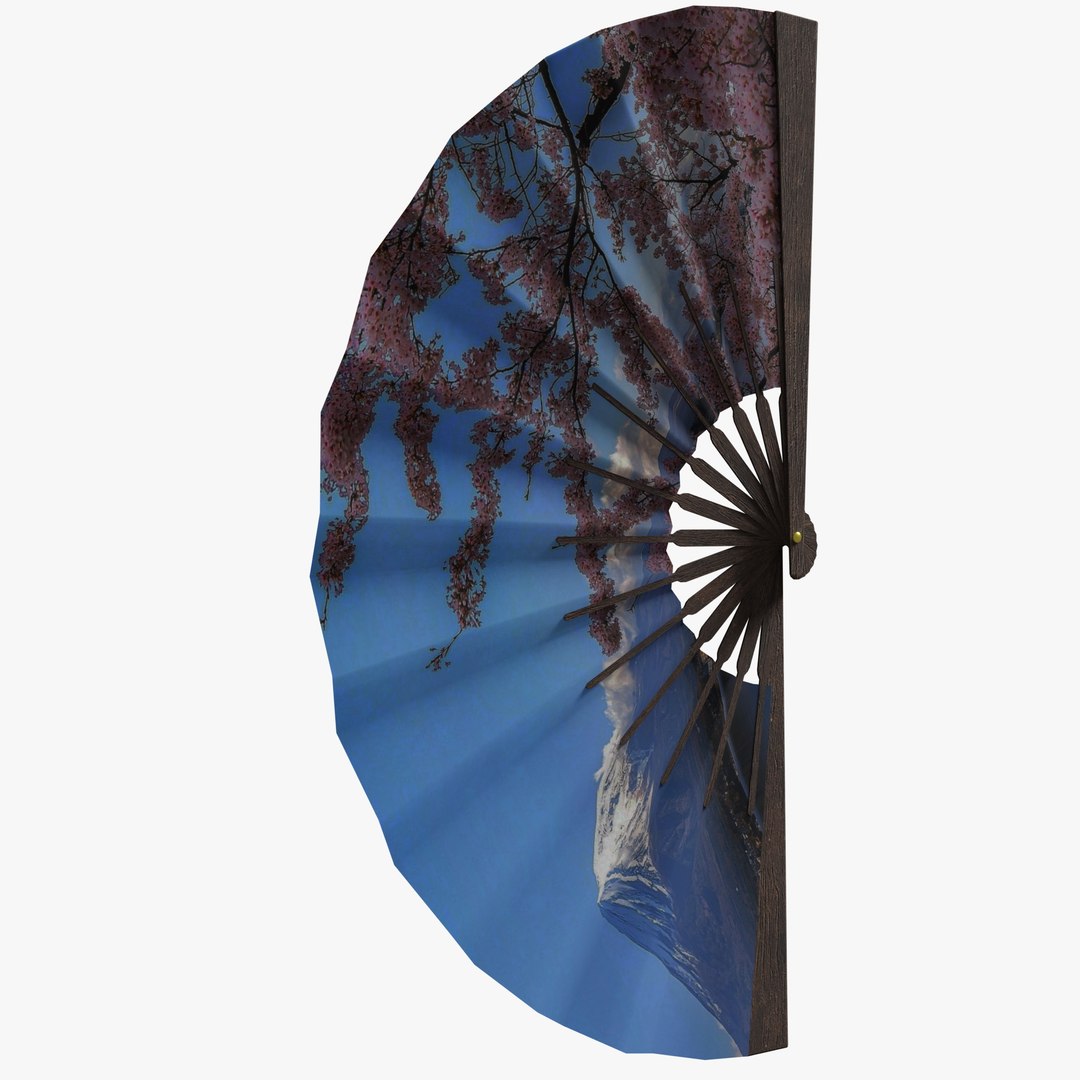 Hand Fan 3D - TurboSquid 1907927