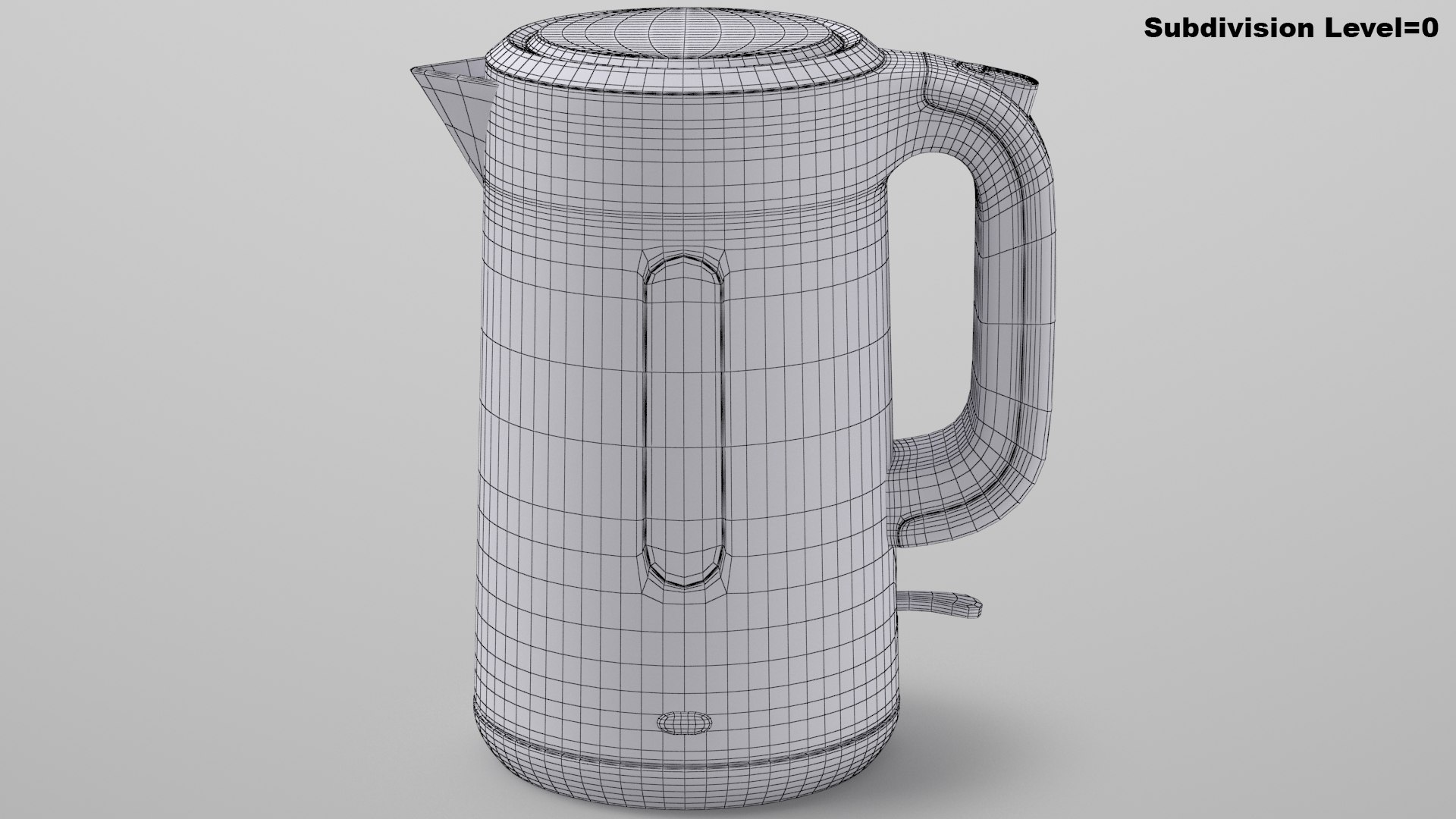 Electric Kettle 3D Model - TurboSquid 1850792