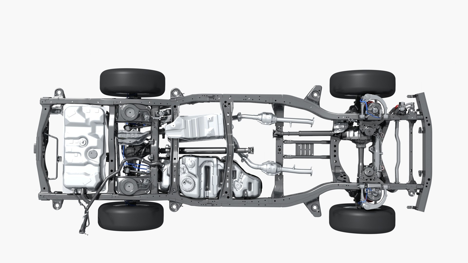 SUV Chassis 3D Model - TurboSquid 2038470