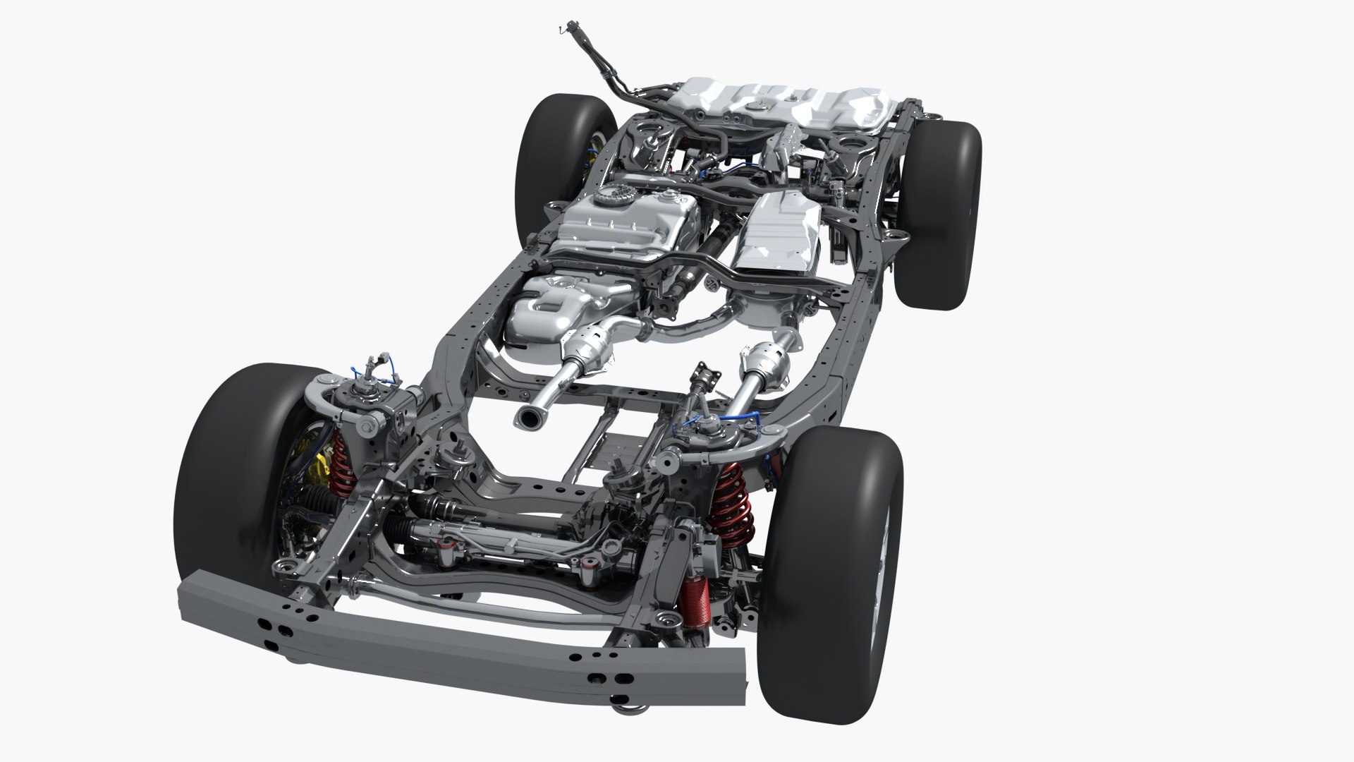 SUV Chassis 3D Model - TurboSquid 2038470