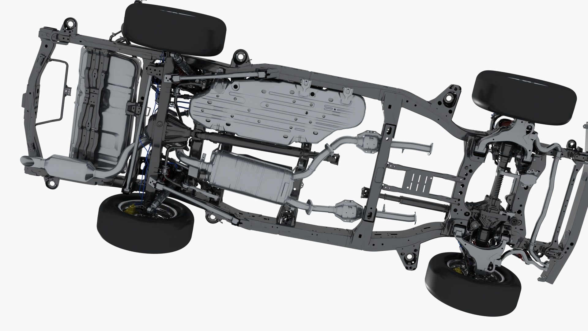 SUV Chassis 3D Model - TurboSquid 2038470