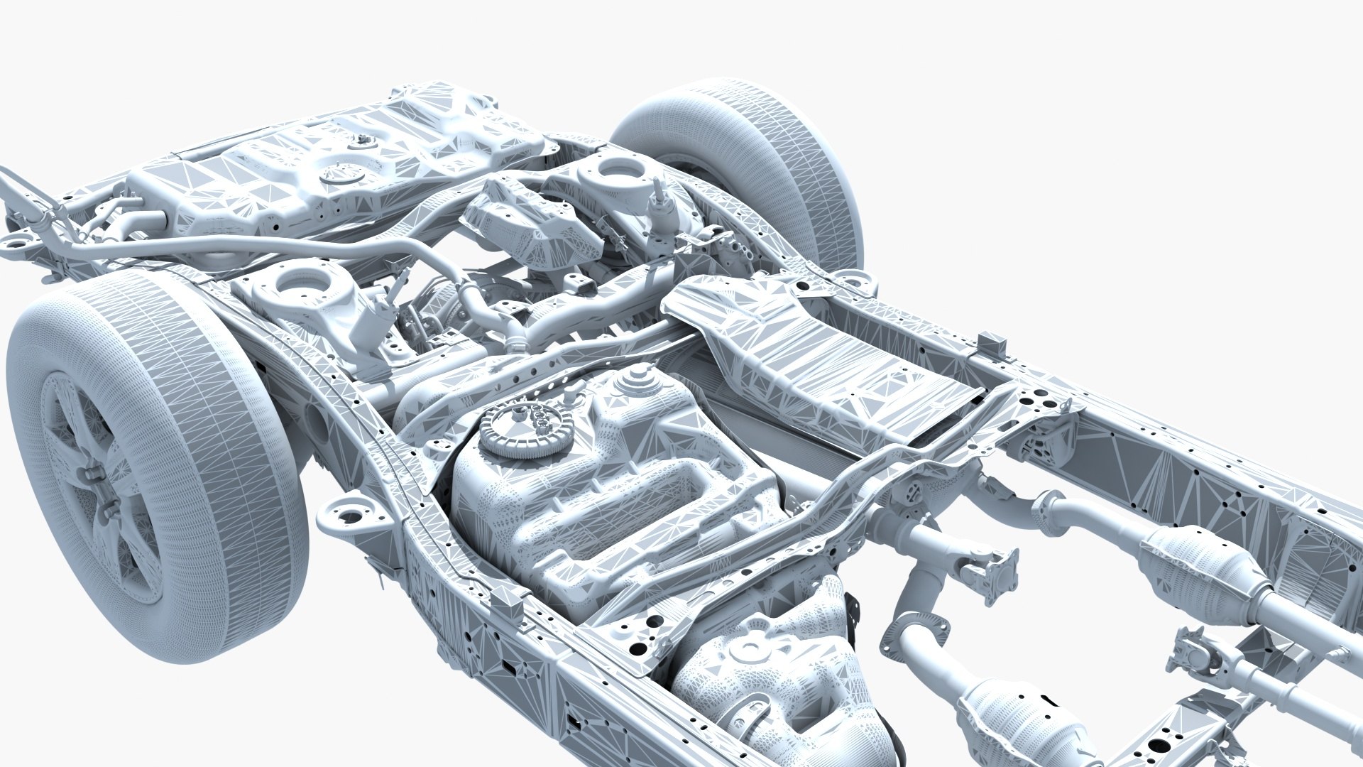 SUV Chassis 3D Model - TurboSquid 2038470