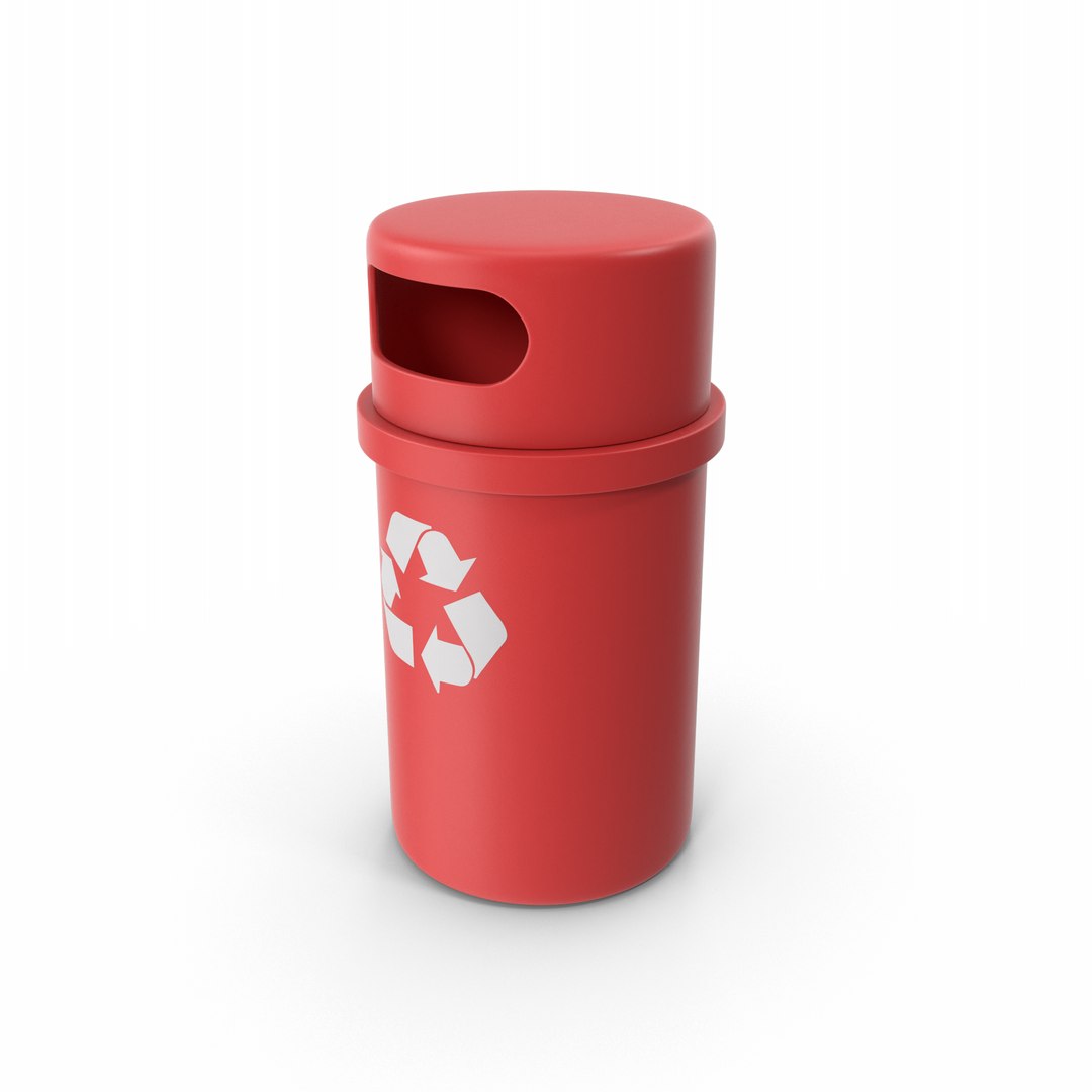 Recycle Bin Model - TurboSquid 1874416