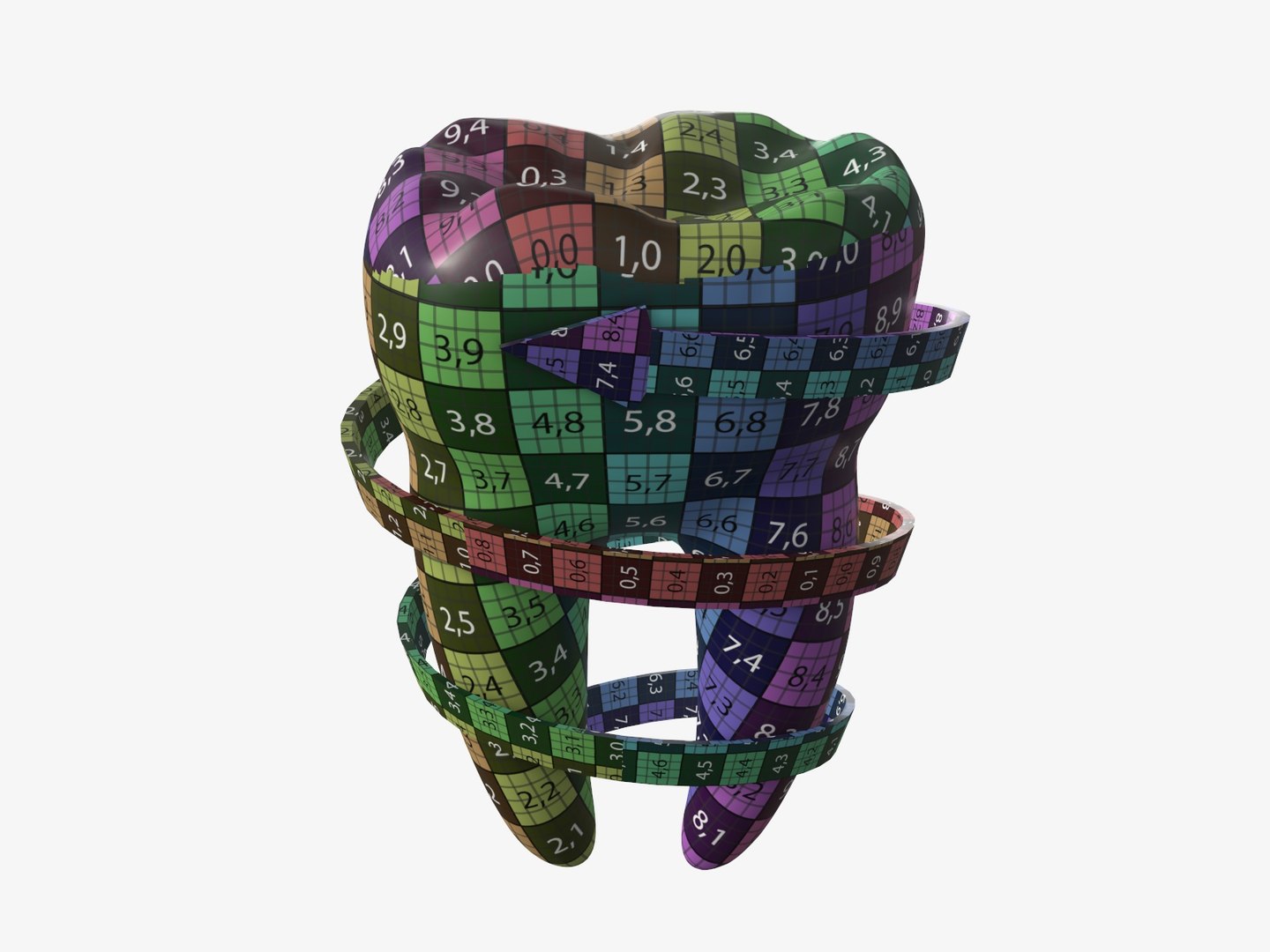 Tooth Molar Arrow 3D Model - TurboSquid 1474482