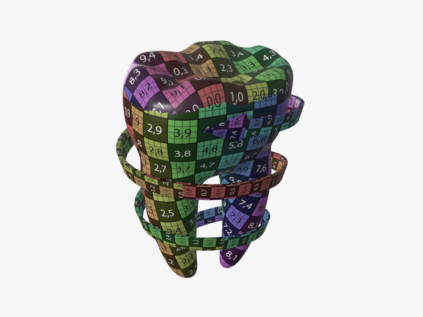 Tooth Molar Arrow 3D Model - TurboSquid 1474482