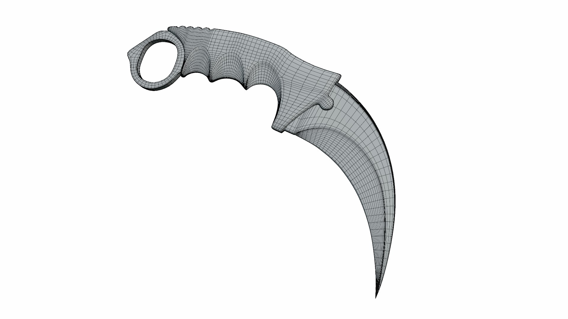 3D Model Karambit Knife - TurboSquid 2068244