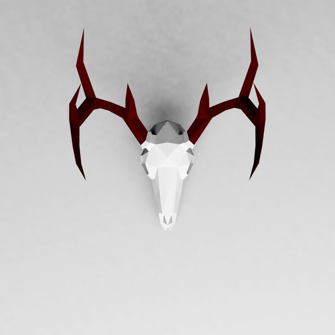 Deer Skull 3D Model - TurboSquid 1223257