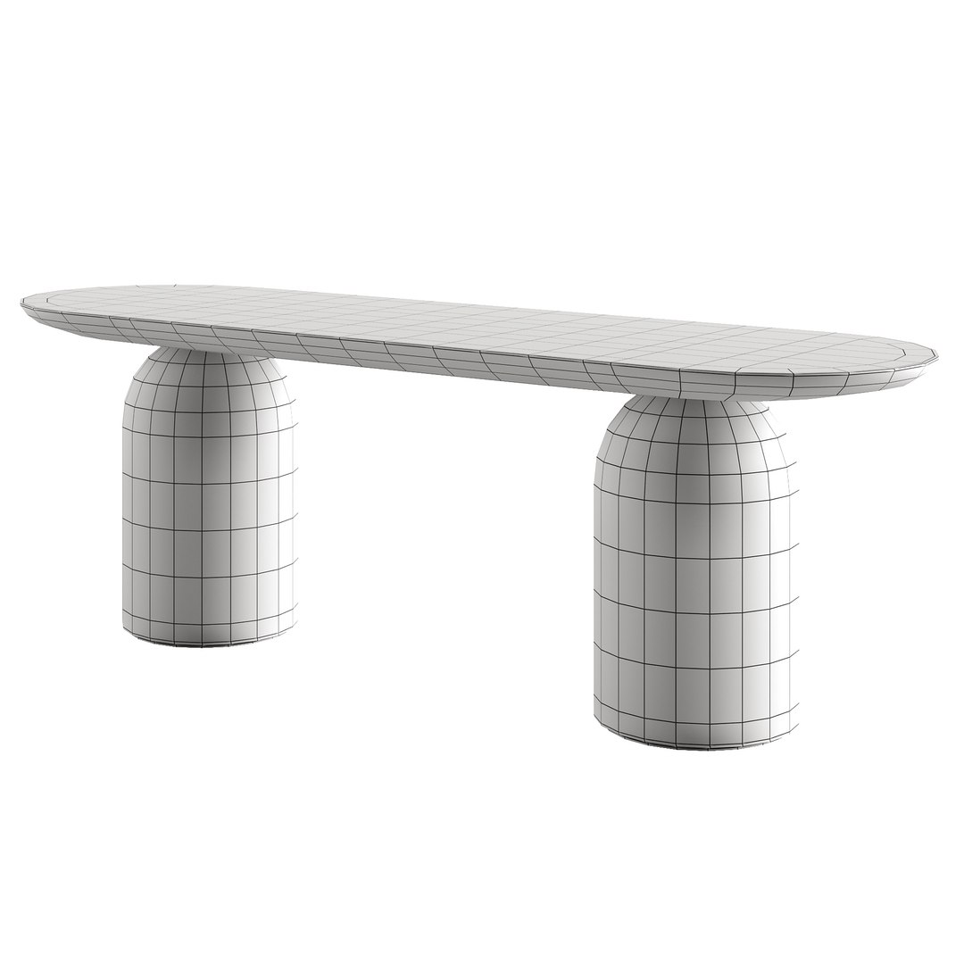 Yaki Bench Model - TurboSquid 2335422