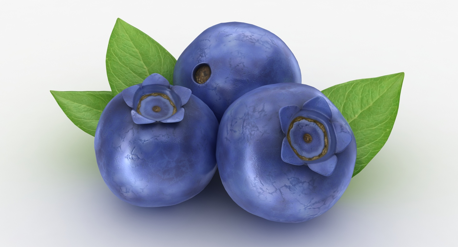 3D berry fruit set - TurboSquid 1214045