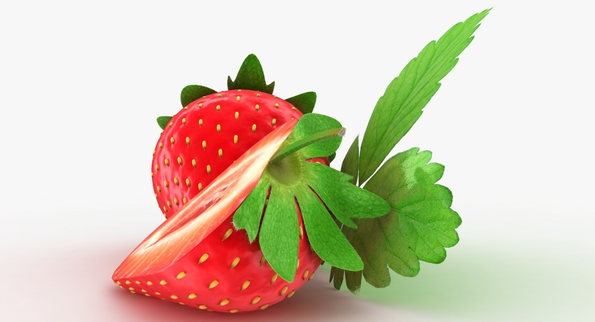 3D berry fruit set - TurboSquid 1214045