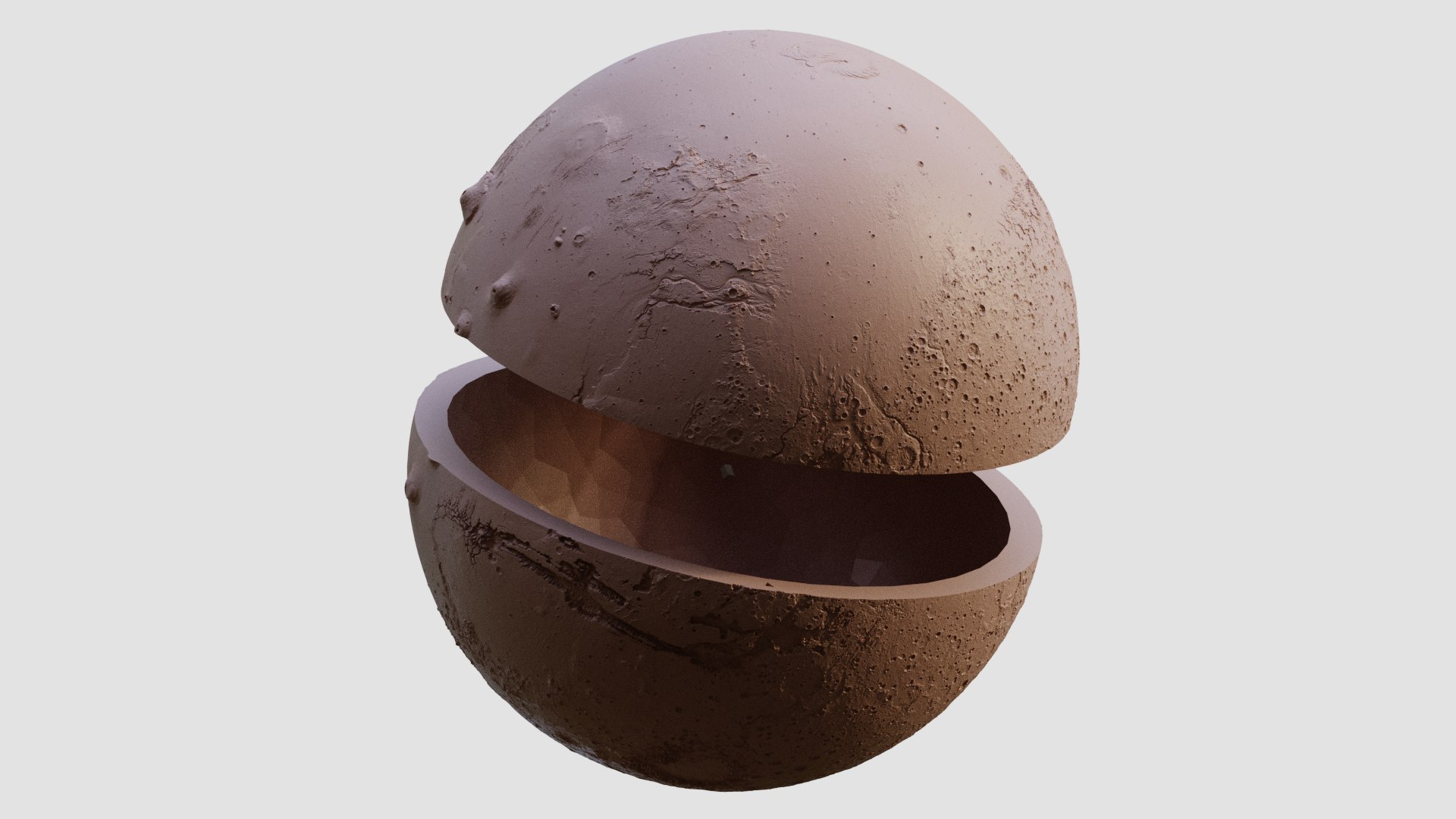Printable Mars 3D - TurboSquid 1702115