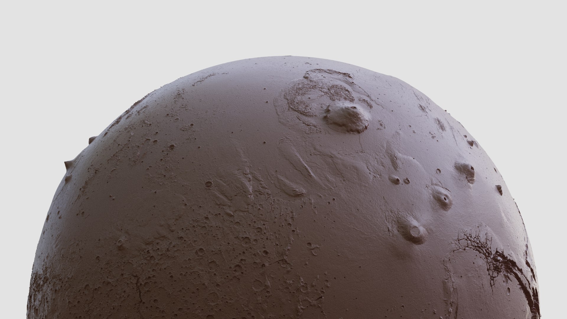Printable Mars 3D - TurboSquid 1702115