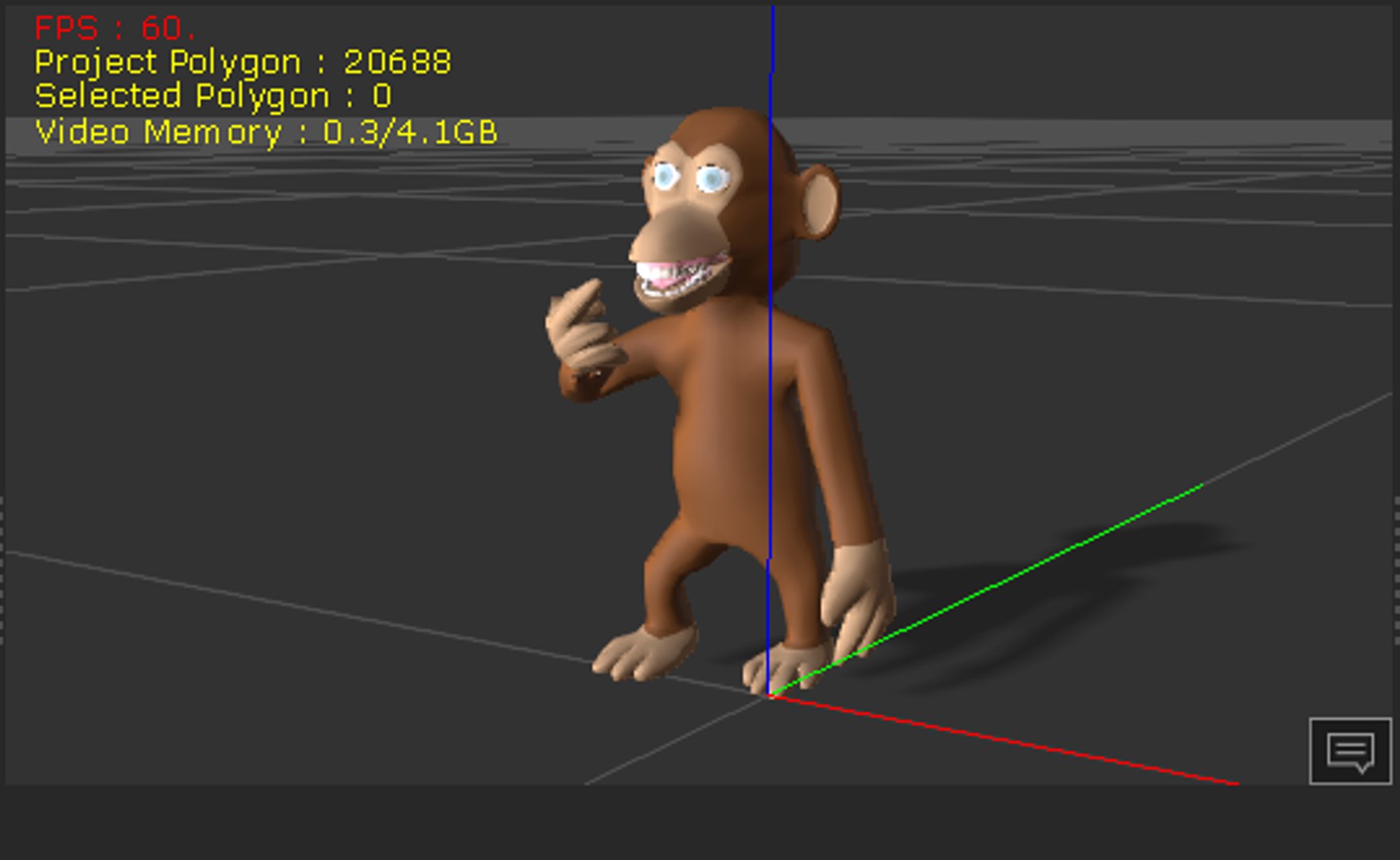 Little Monkey 3D Model - TurboSquid 1194320