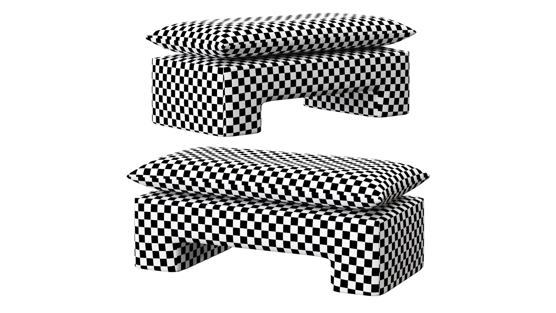 3D Drex By Moss Home Bench Model - TurboSquid 2106163