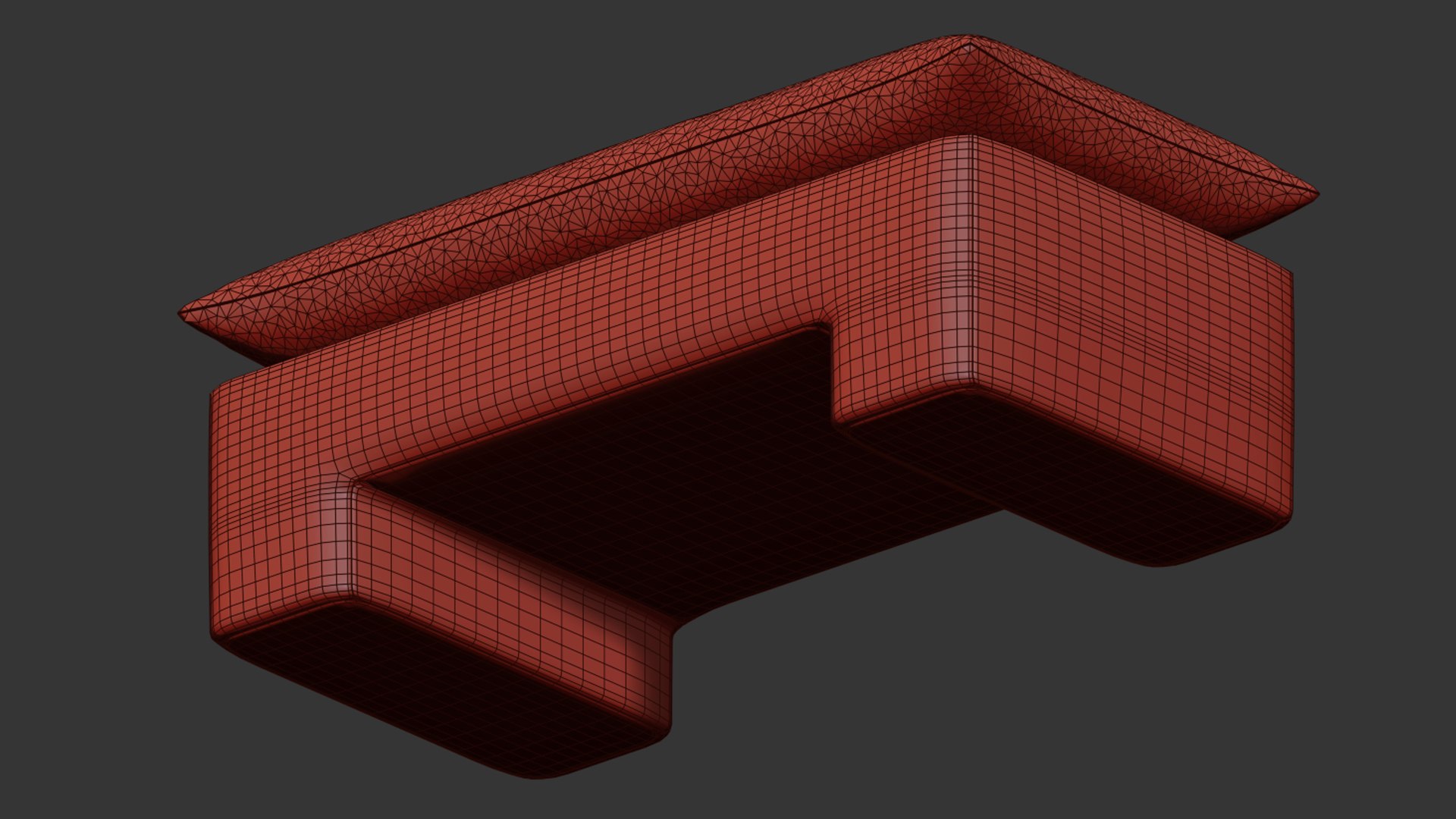 3D Drex By Moss Home Bench Model - TurboSquid 2106163