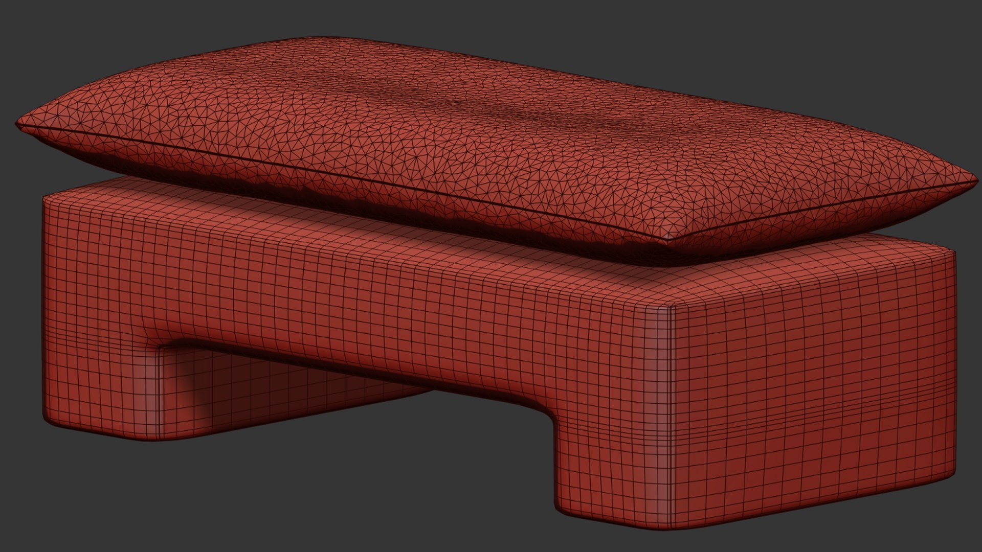 3D Drex By Moss Home Bench Model - TurboSquid 2106163