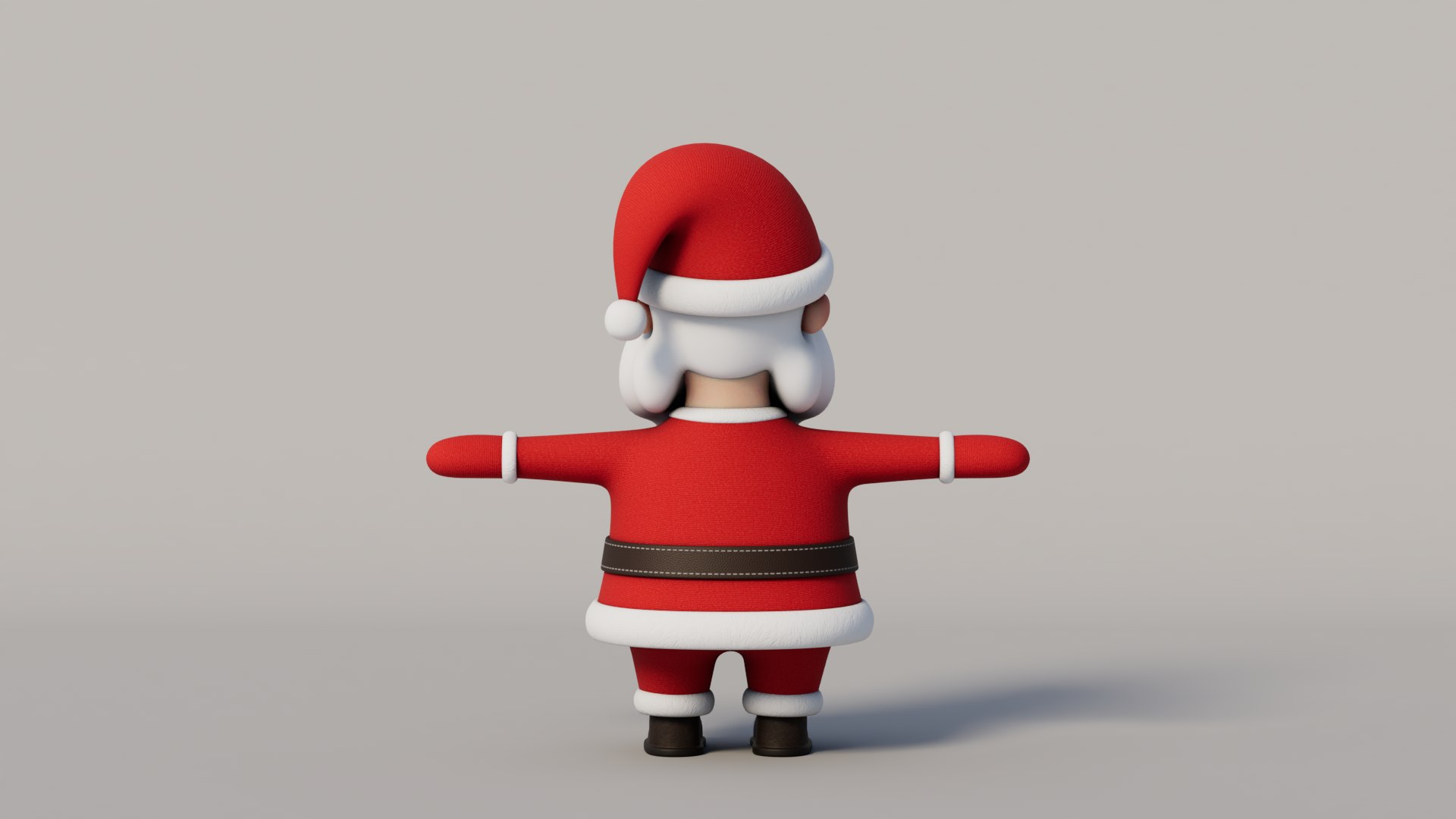 3D Rigged Cartoon Santa Claus Model - TurboSquid 2322583