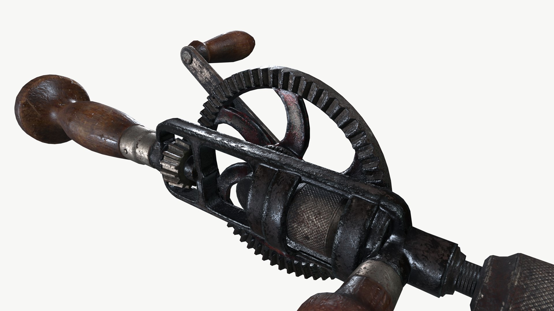 Manual Hand Drill Machine 3D Model - TurboSquid 2301546