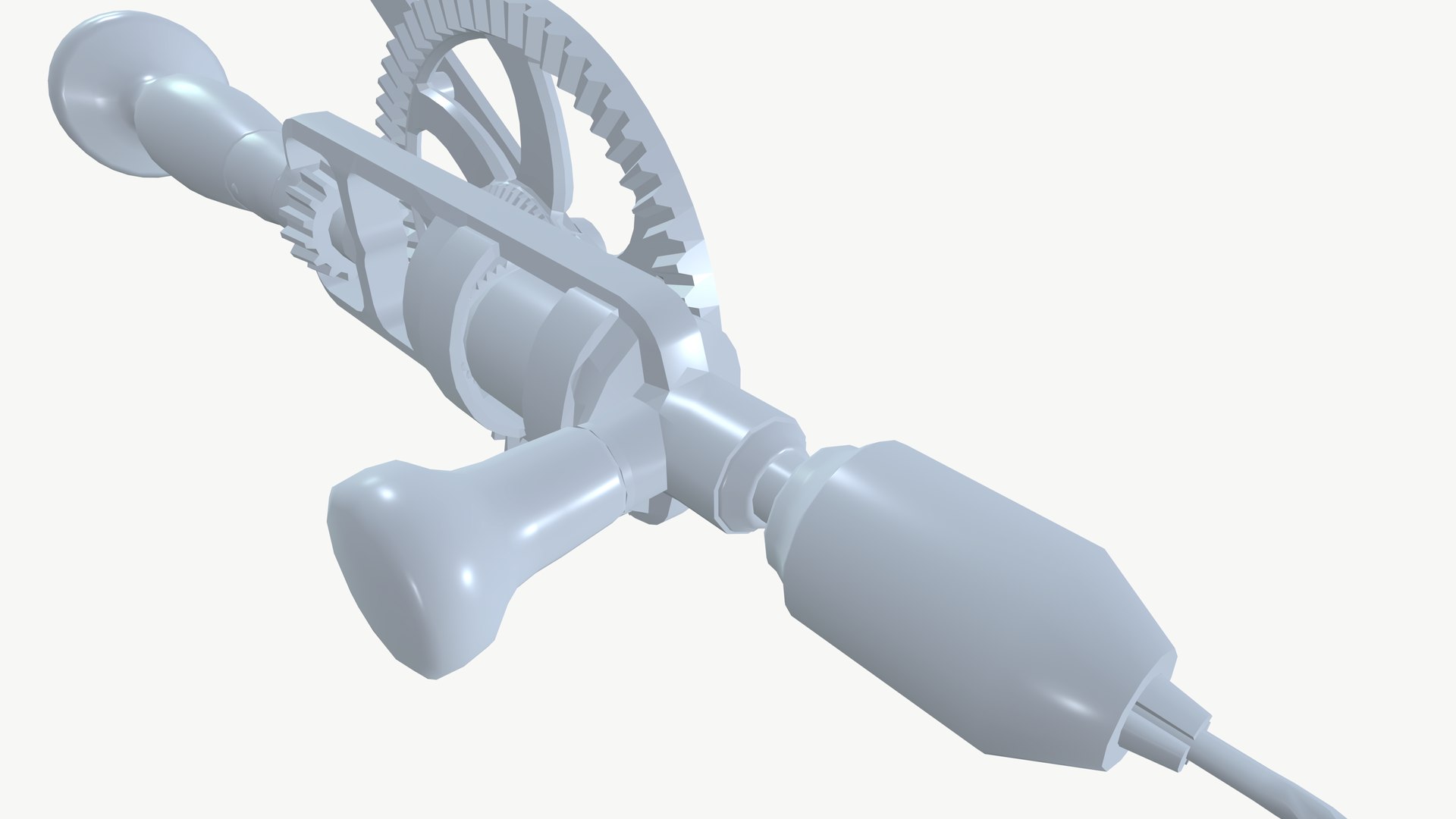 Manual Hand Drill Machine 3D Model - TurboSquid 2301546