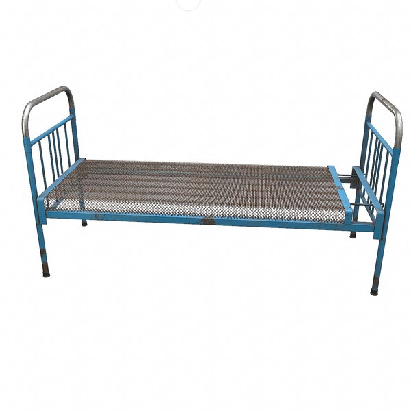 fbx rusty iron bed